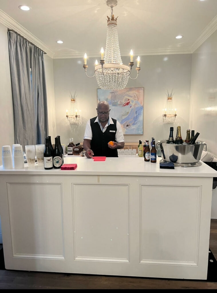 Party Rentals Delivered - 6' White Bar $325.00