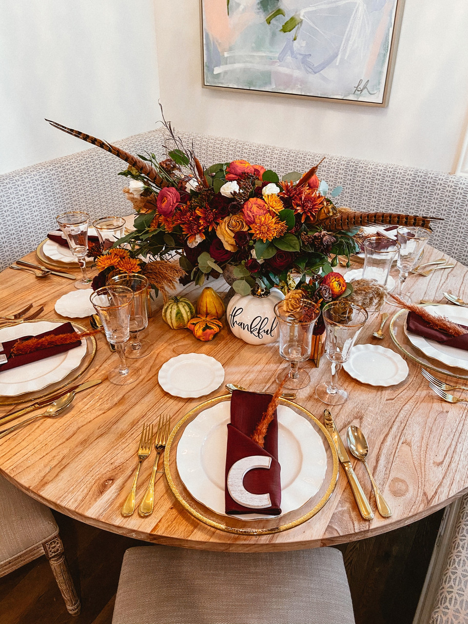 Party Rentals Delivered - Thankful for These 4 Thanksgiving Table Tips